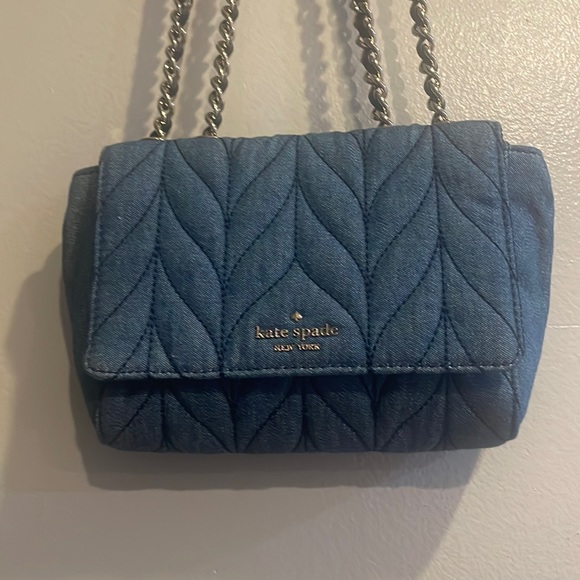 kate spade | Bags | Kate Spade Denim Shoulder Crossbody Bag Nwot | Poshmark